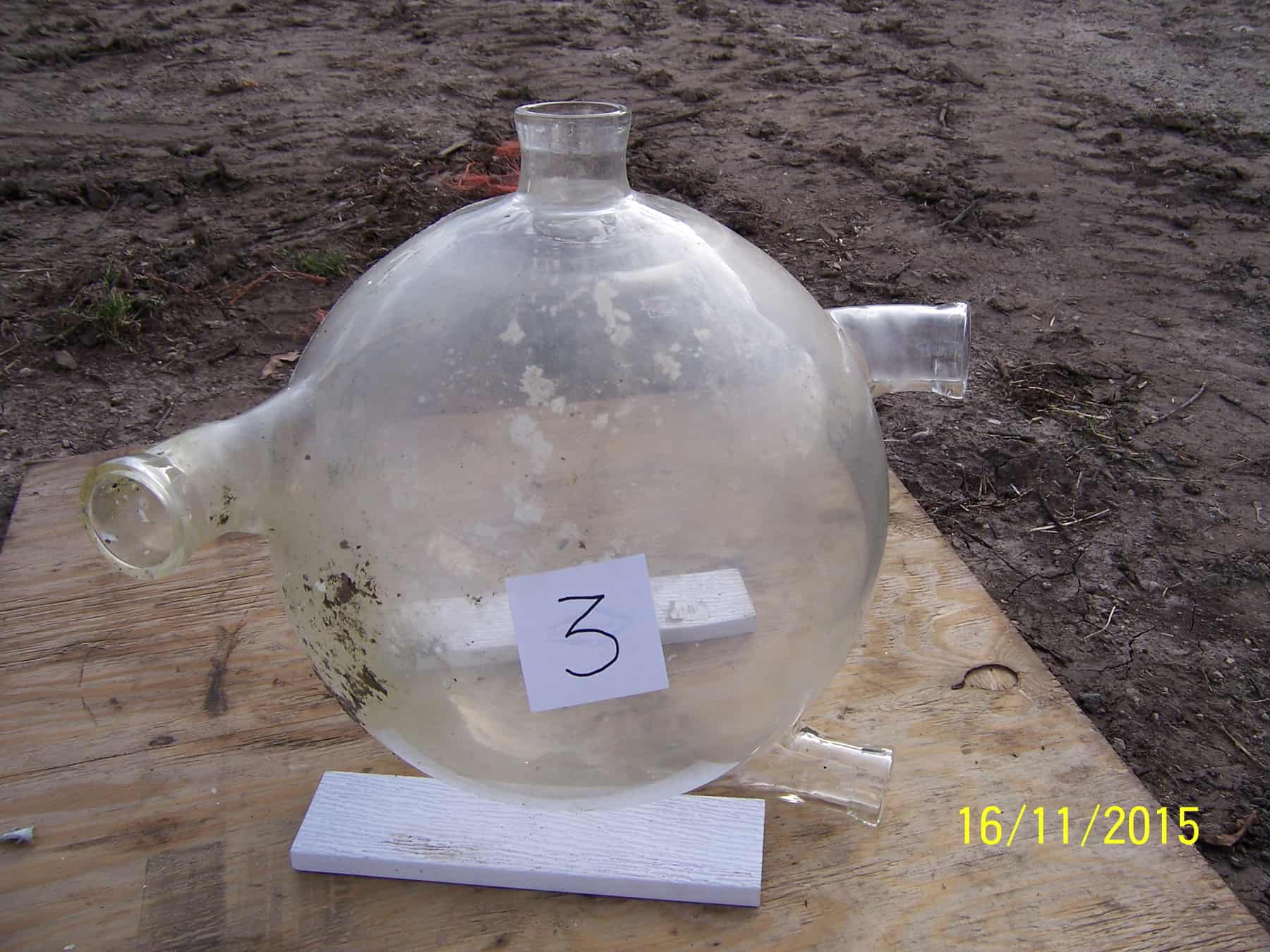 Round Glass Receiver Jar (Universal) - Dairy Train Classifieds