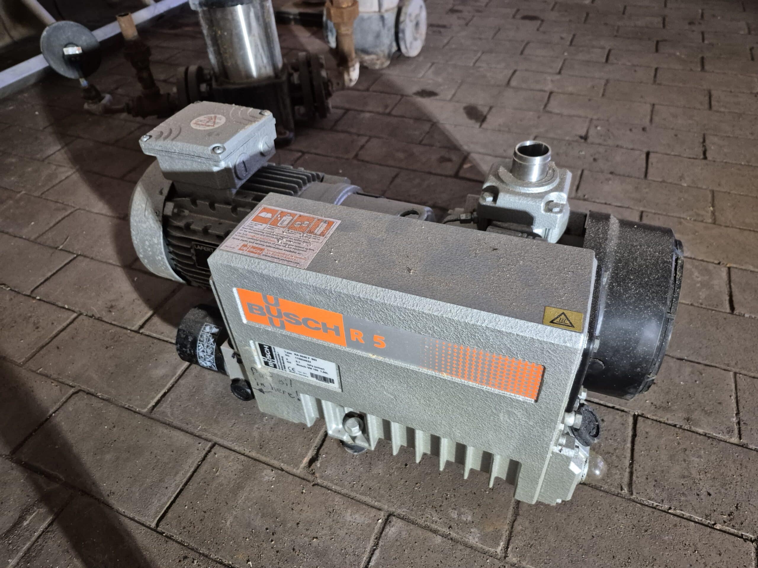 New Busch Vacuum Refrigeration Evacuation Pump - Dairy Train Classifieds