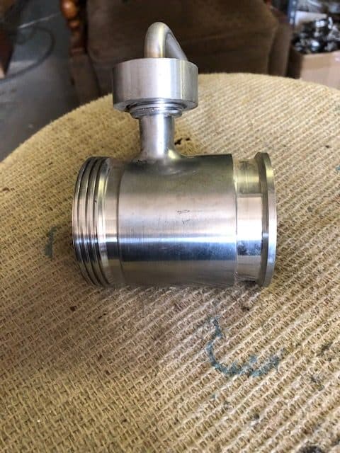 New 2″ Sunset Thread by Triclamp Bulk Tank Valve – Dairy Train Classifieds