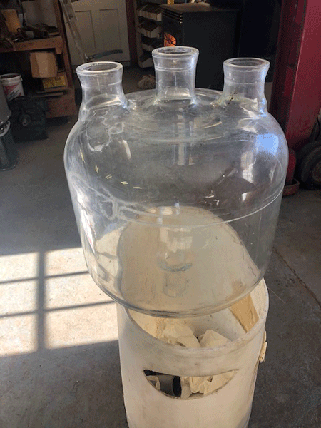 2 x 2 x 2 Surge Receiver Jar (glass) - Dairy Train Classifieds